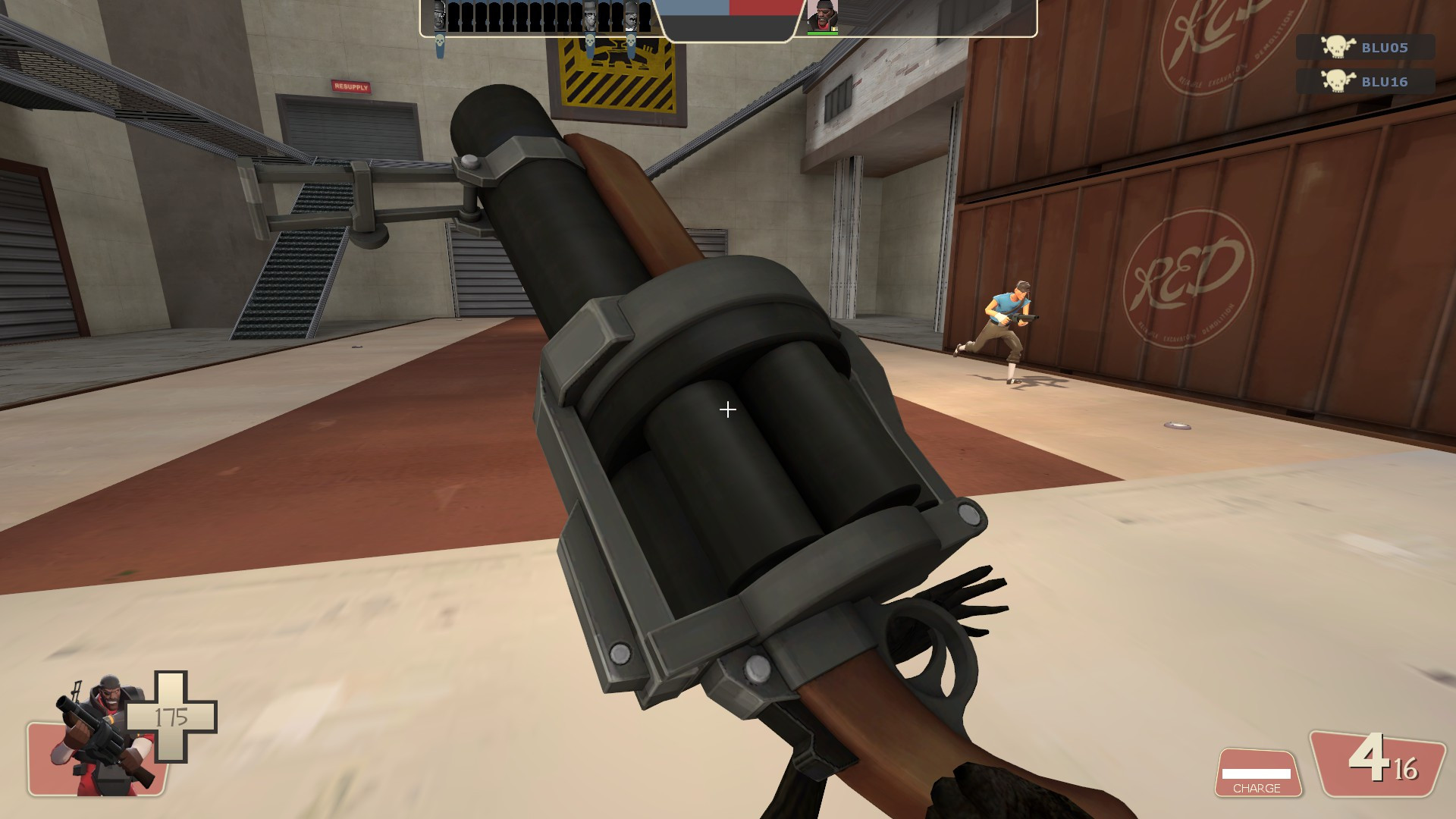L4D2 Charger Replace Demoman Mod for Team Fortress 2 | TF2 Mods