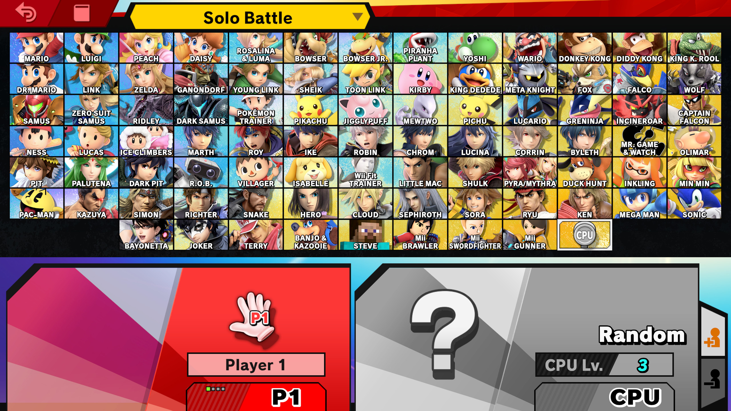 CSS Sorted by Series: Definitive Edition Mod for Super Smash Bros ...