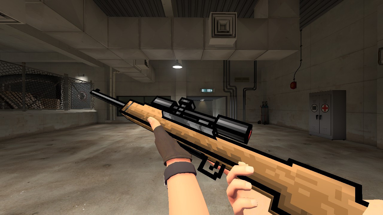 PG3D Styled Sniper Rifle Mod for Team Fortress 2 | TF2 Mods