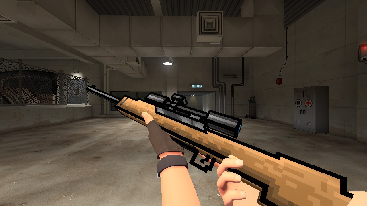 PG3D Styled Sniper Rifle Mod for Team Fortress 2 | TF2 Mods