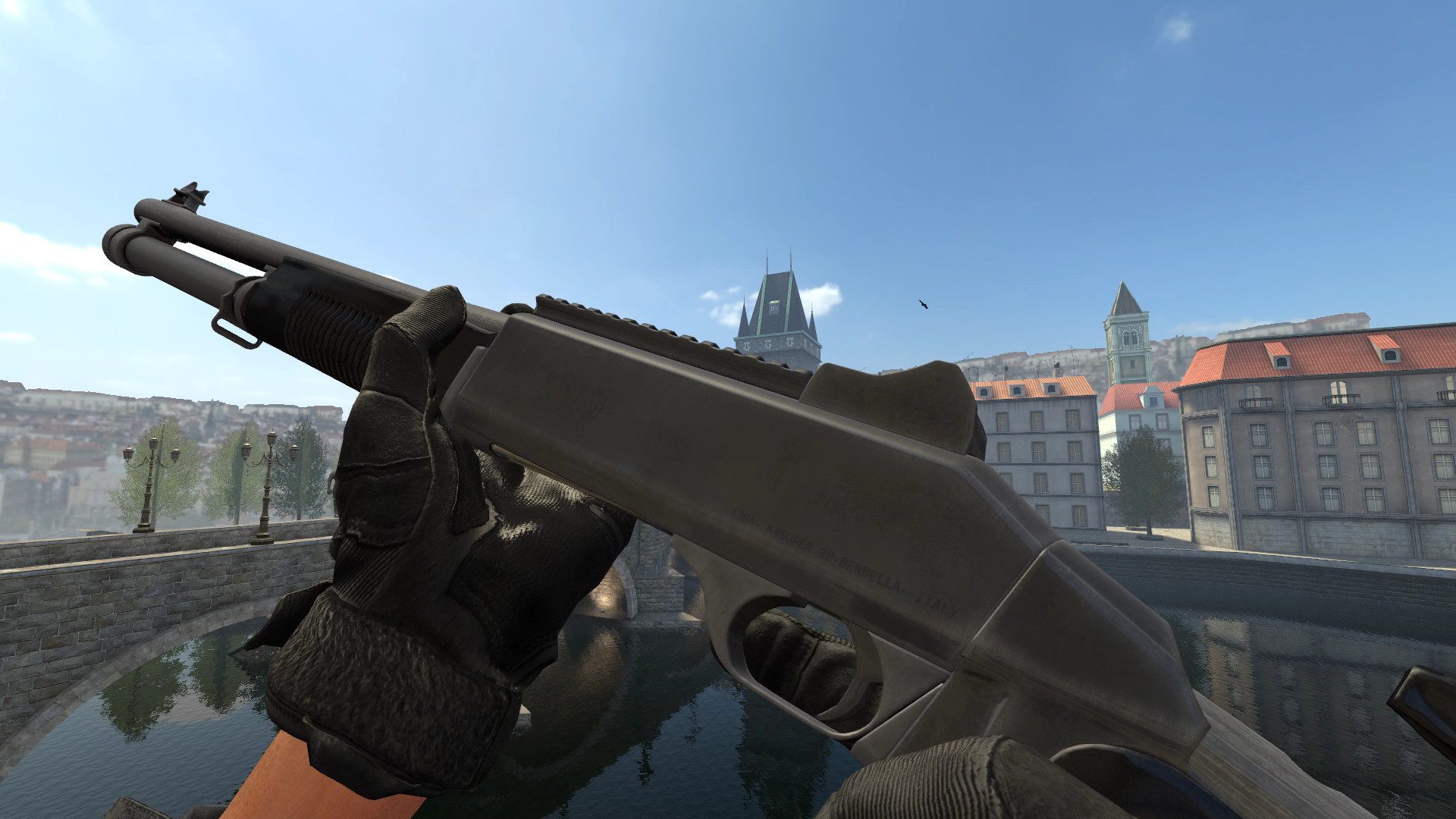 Ready Or Not BENELLI M4 on MWII Anims Mod for Counter-Strike: Source ...