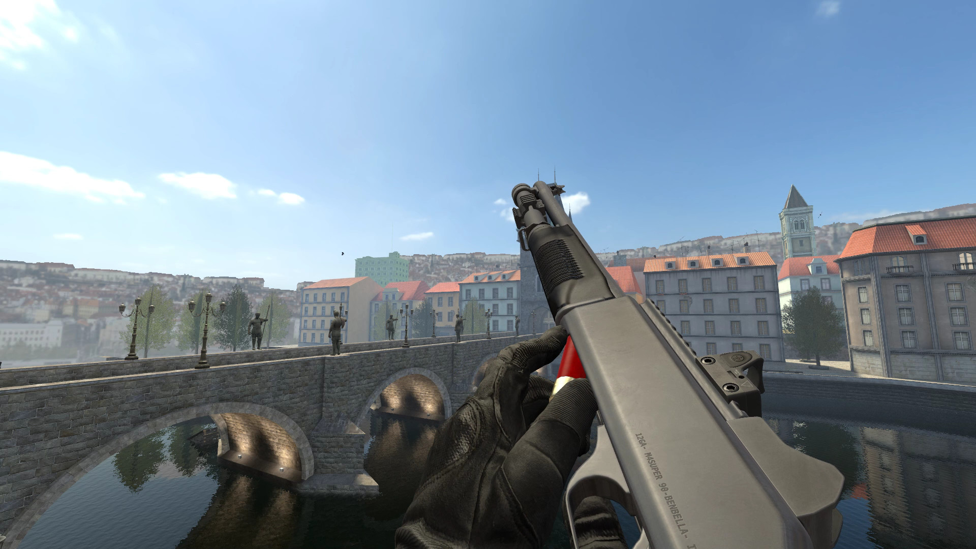 Ready Or Not BENELLI M4 on MWII Anims Mod for Counter-Strike: Source ...