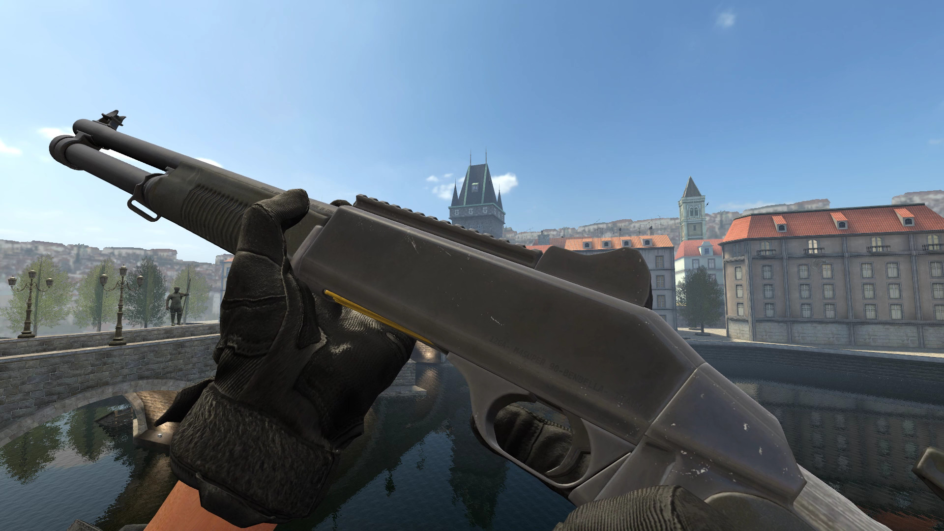 Ready Or Not BENELLI M4 on MWII Anims Mod for Counter-Strike: Source ...