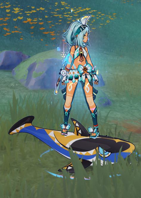 Yet Another Tan Mualani Reskin Mod for Genshin Impact | GI Mods