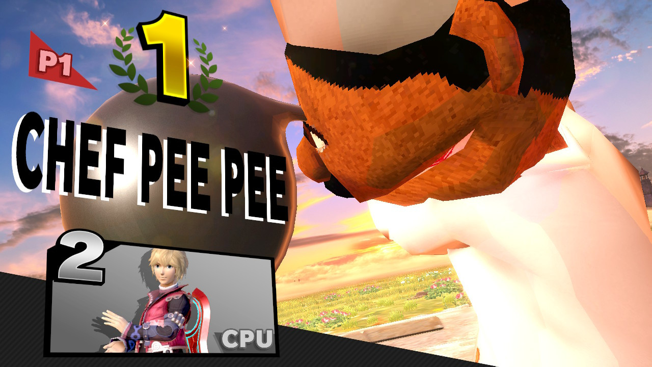 Chef Pee Pee over shulk Mod for Super Smash Bros. Ultimate | SSBU Mods
