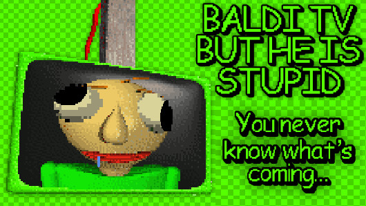 BB+ but Baldi TV is STUPID Mod for Baldi's Basics | Baldi Mods