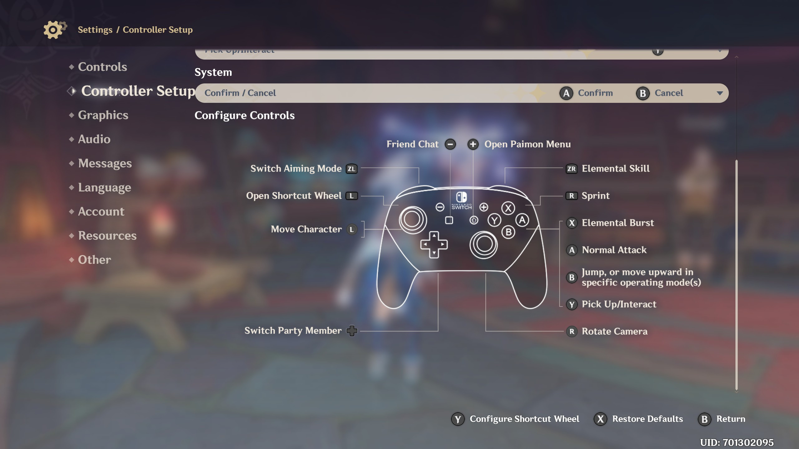 Nintendo Switch Pro Controller UI - for 5.0 Mod for Genshin Impact | GI ...