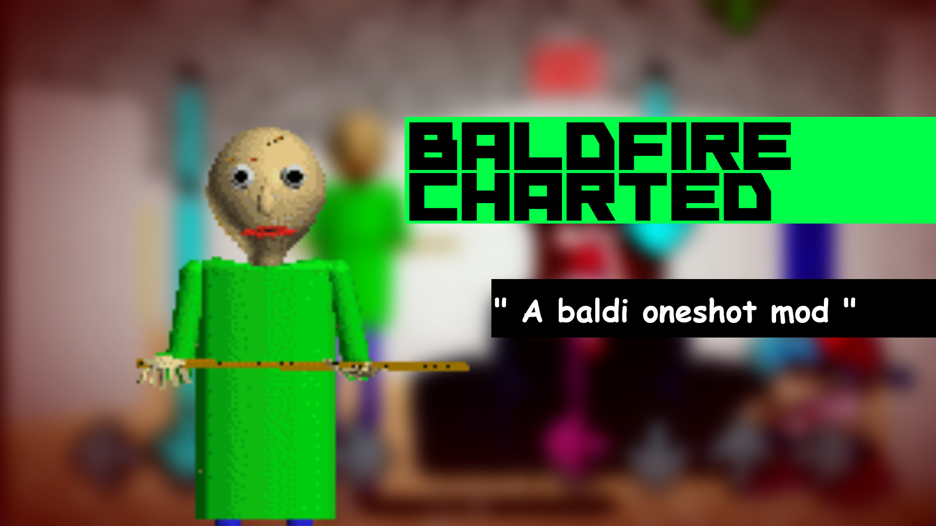 Vs Bald (Another baldi oneshot mod) Mod for Friday Night Funkin' | FNF Mods