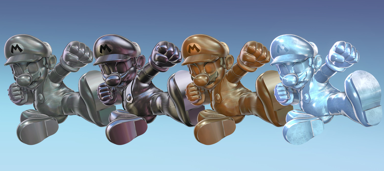 Mario Ultimate Pose Cosmetic Pack Mod for Super Smash Bros. Brawl ...