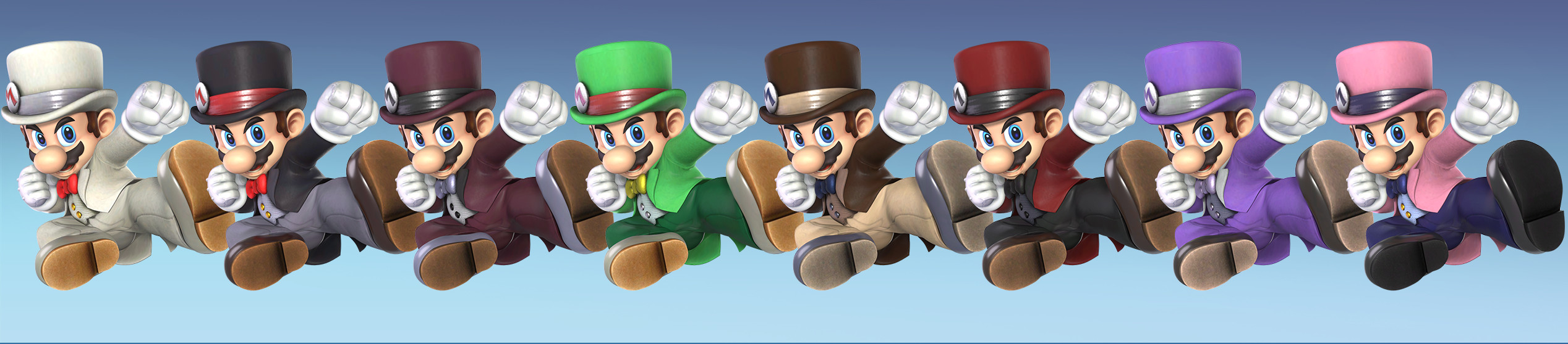 Mario Ultimate Pose Cosmetic Pack Mod for Super Smash Bros. Brawl ...
