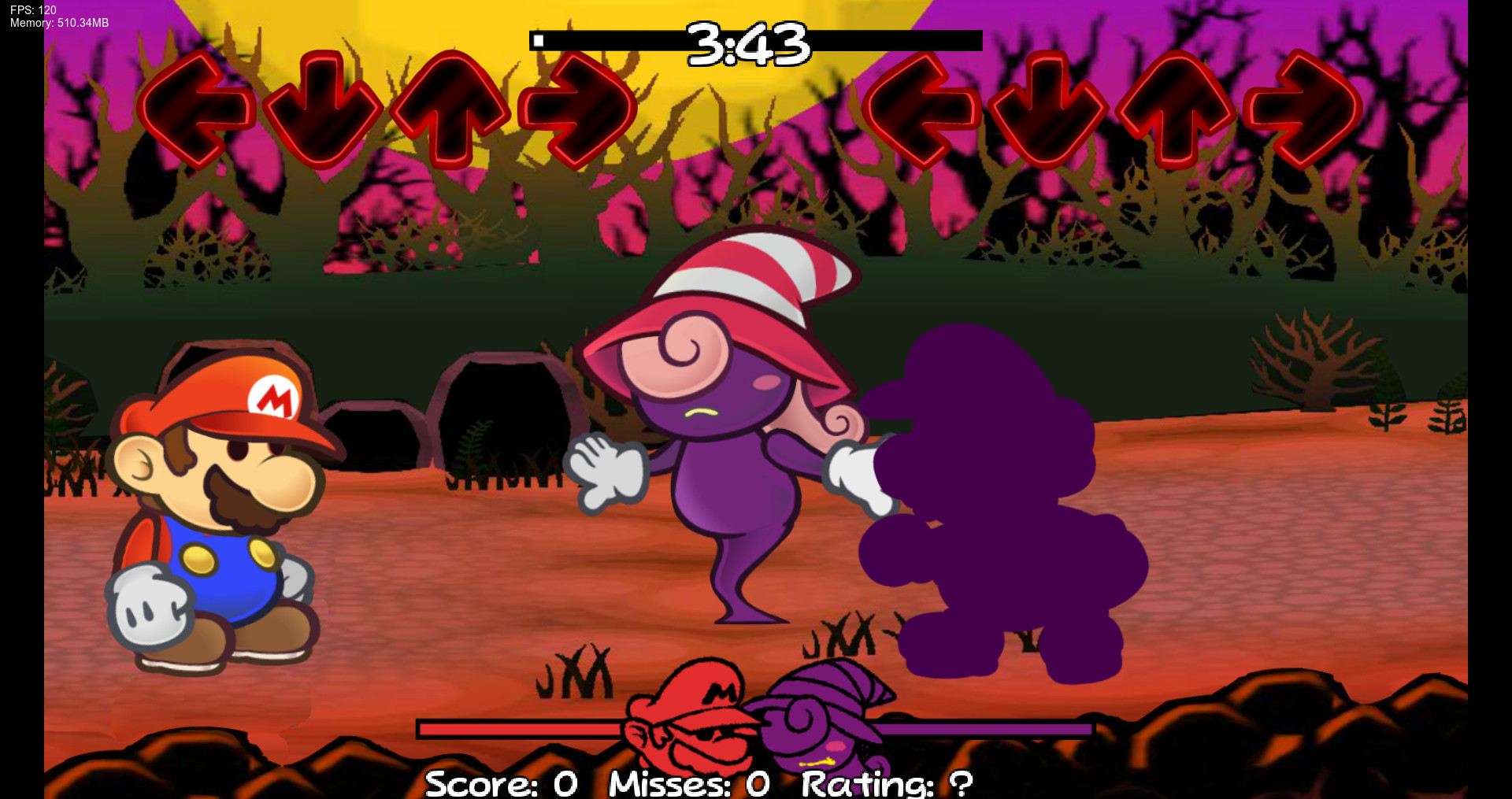 Photocopy TTYD Sprites Mod for Friday Night Funkin' | FNF Mods