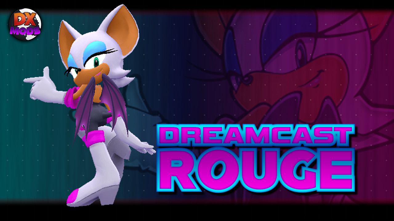 Dreamcast Rouge Mod for Sonic World DX | SWDX Mods