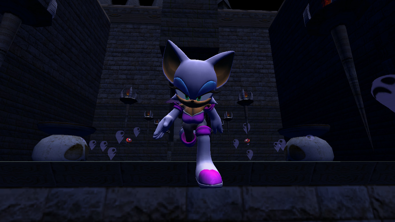 Dreamcast Rouge Mod for Sonic World DX | SWDX Mods