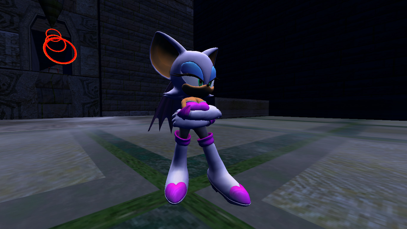Dreamcast Rouge Mod for Sonic World DX | SWDX Mods