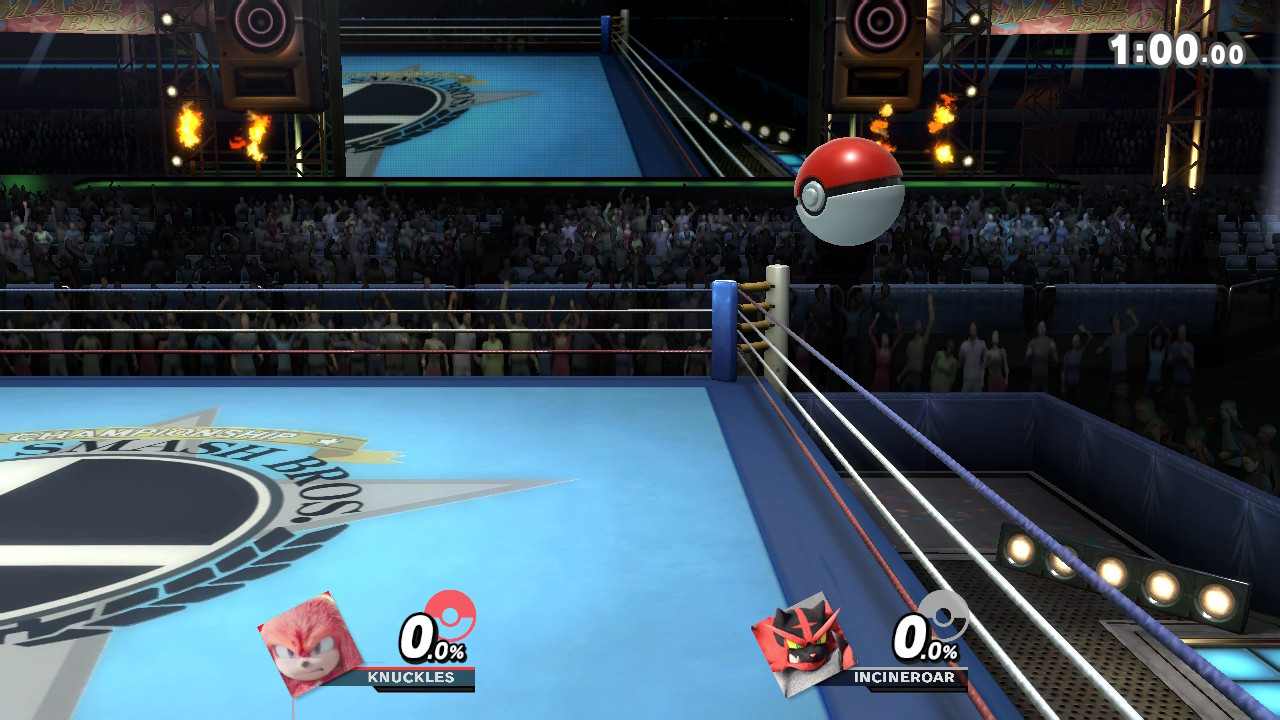 Knuckles over Incineroar Mod for Super Smash Bros. Ultimate | SSBU Mods