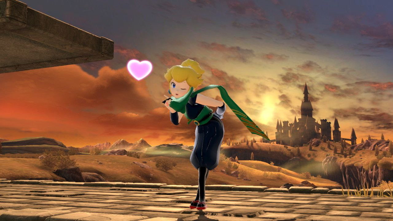 Ninja Peach (Princess Peach: Showtime!) Mod for Super Smash Bros ...
