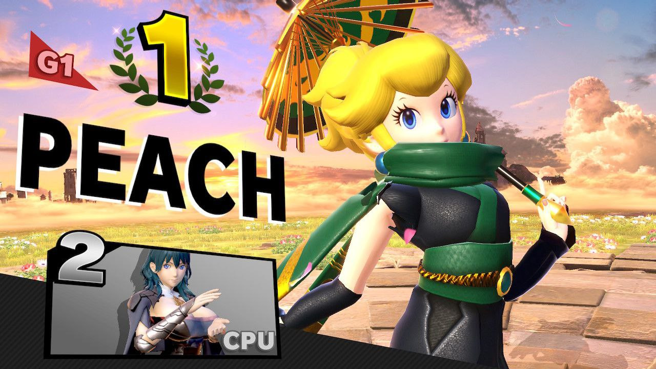 Ninja Peach (Princess Peach: Showtime!) Mod for Super Smash Bros ...