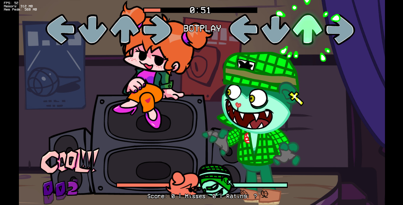 Playable D-Side Flippy And Fliqpy (FanMade) + FLA Mod for Friday Night ...