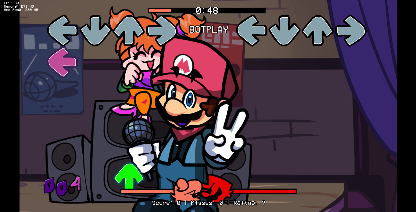 Playable D-Side Mario Bros. Remake (FanMade) + FLA Mod for Friday Night ...