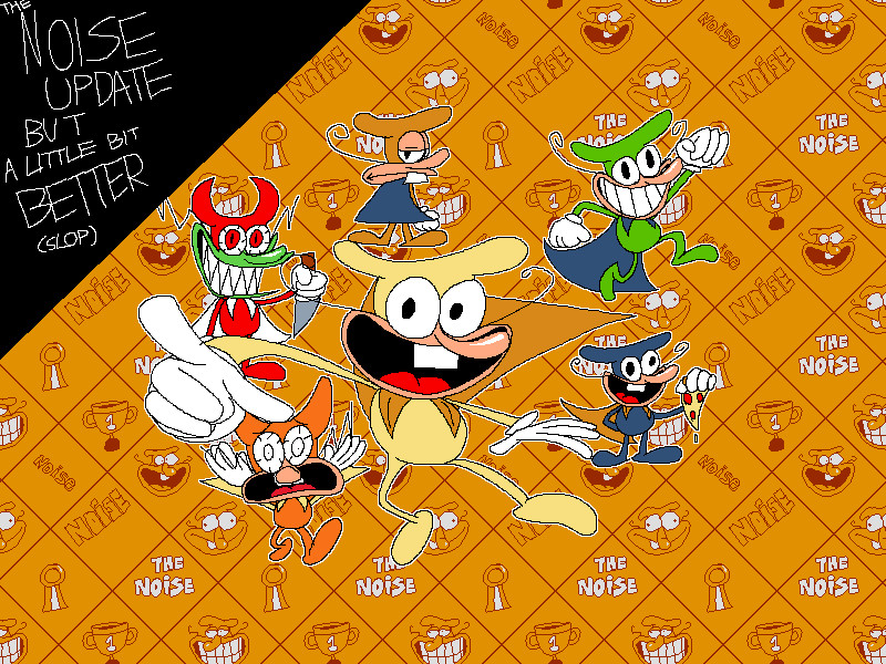 The Noise Update but better (slop) Mod for Pizza Tower | PT Mods