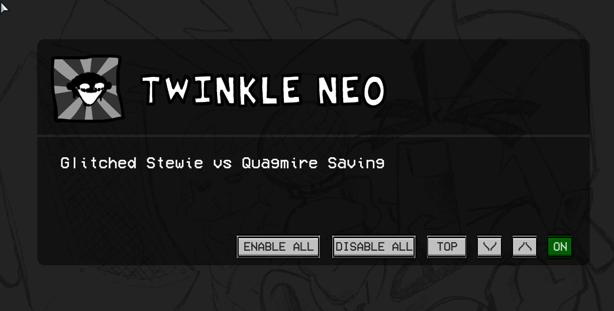 Twinkle Neo (fanmade chart) Mod for Friday Night Funkin' | FNF Mods