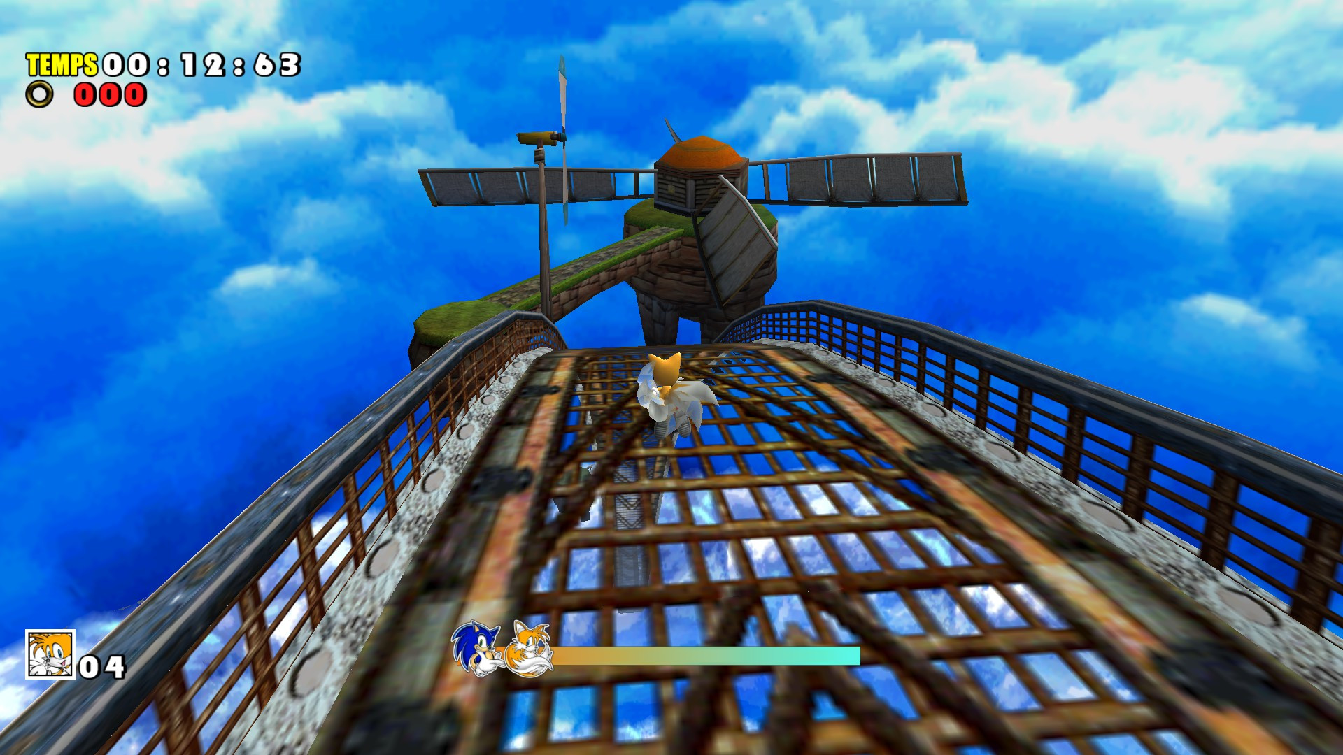 Uekawa's Artworks for Tails race's HUD Mod for Sonic Adventure DX ...