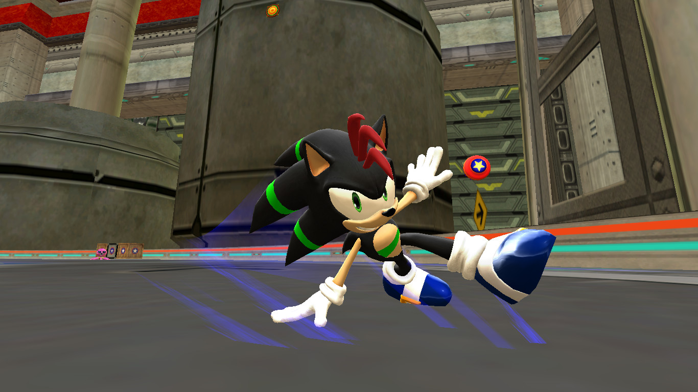 Zero the Artificial Hedgehog Mod for Sonic World DX | SWDX Mods