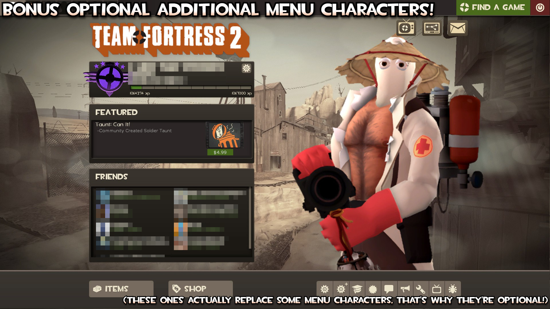 Vanilla Backgrounds Plus (CASUAL COMPATABLE) Mod for Team Fortress 2 | TF2 Mods