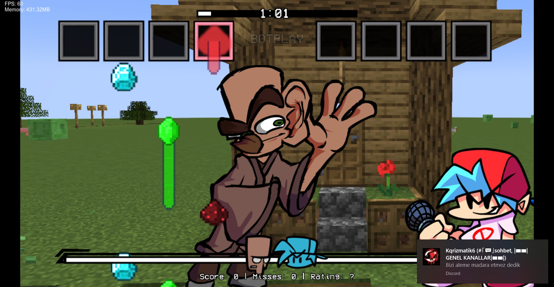 friday night funkin vs villager Mod for Friday Night Funkin' | FNF Mods