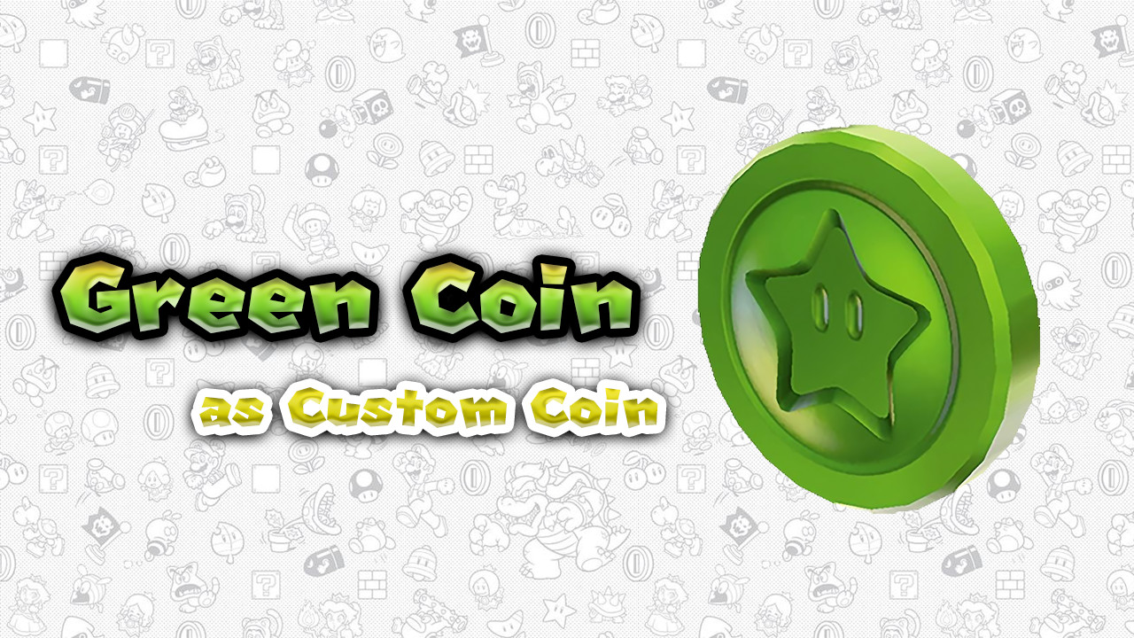 Mario Kart Coin Green Screen