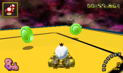 Mario Kart Coin Green Screen