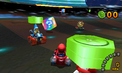 Mario Kart Coin Green Screen