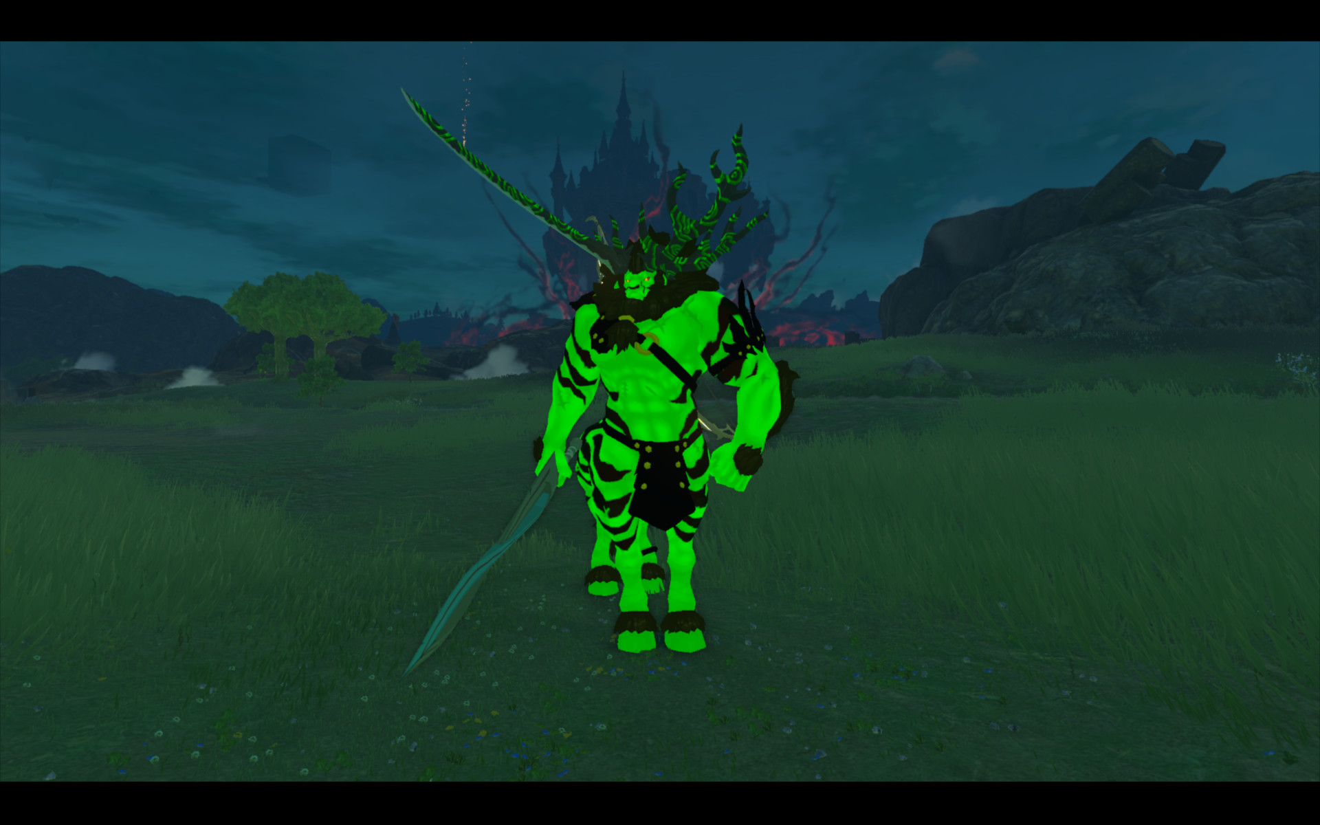 Radioactive Lynel & Radioactive Katana Mod for The Legend of Zelda ...