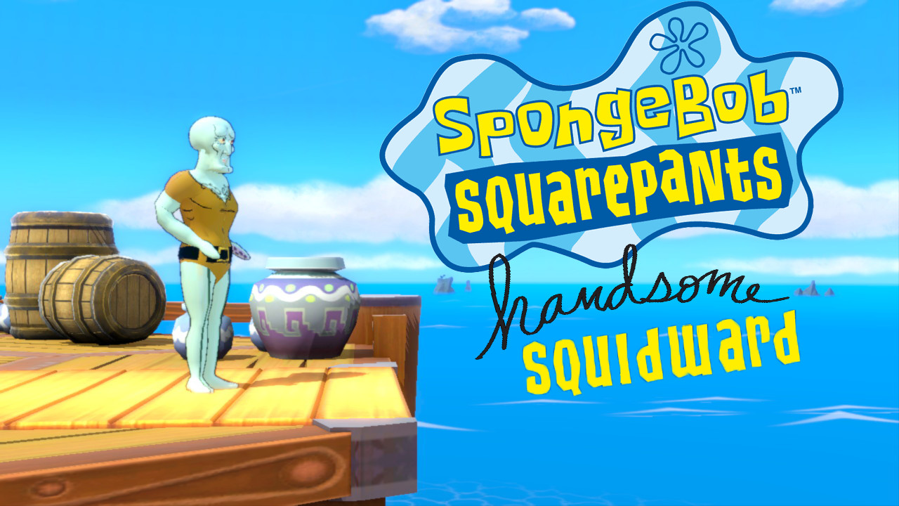 Handsome Squidward Mod for Super Smash Bros. Ultimate | SSBU Mods