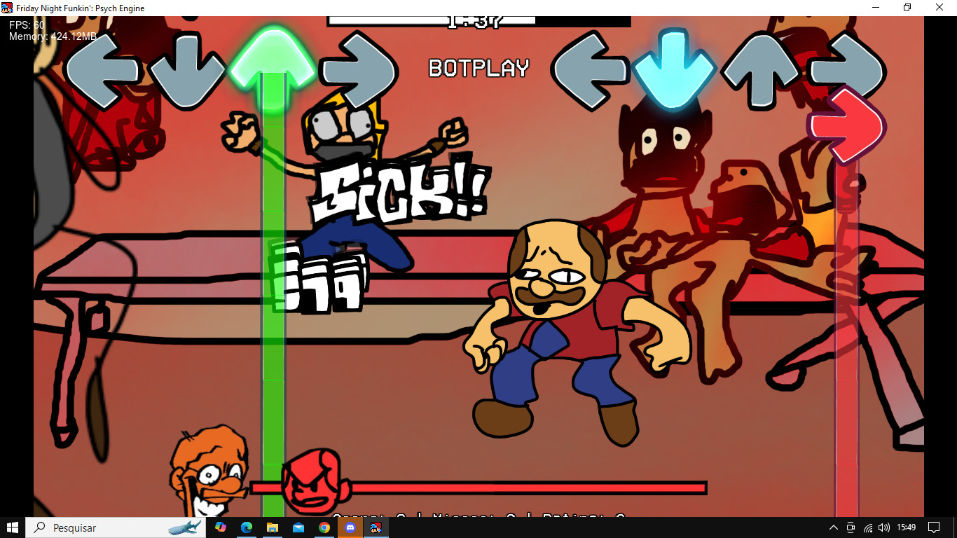 fnf aw shuck v0.1 but bad bad bad pt-br Mod for Friday Night Funkin ...