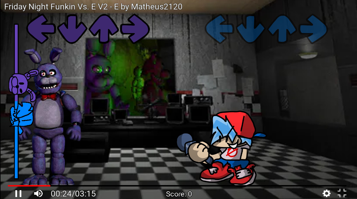 Vs. E V2 Mod for Friday Night Funkin' | FNF Mods