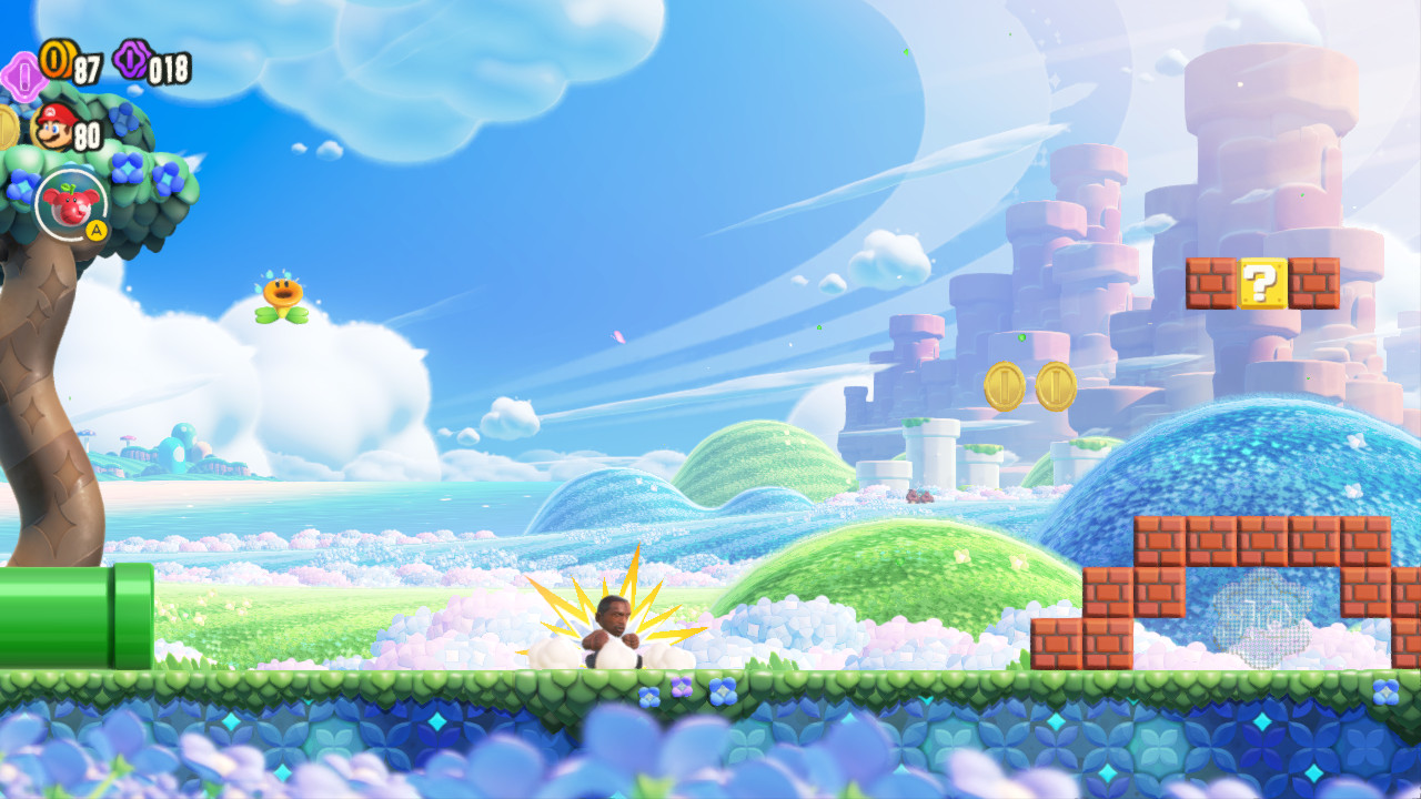 Super CJ Bruh Wonder Mod for Super Mario Bros. Wonder | SMBW Mods