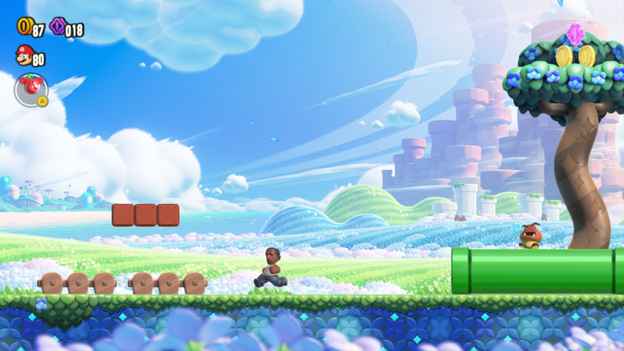 Super CJ Bruh Wonder Mod for Super Mario Bros. Wonder | SMBW Mods