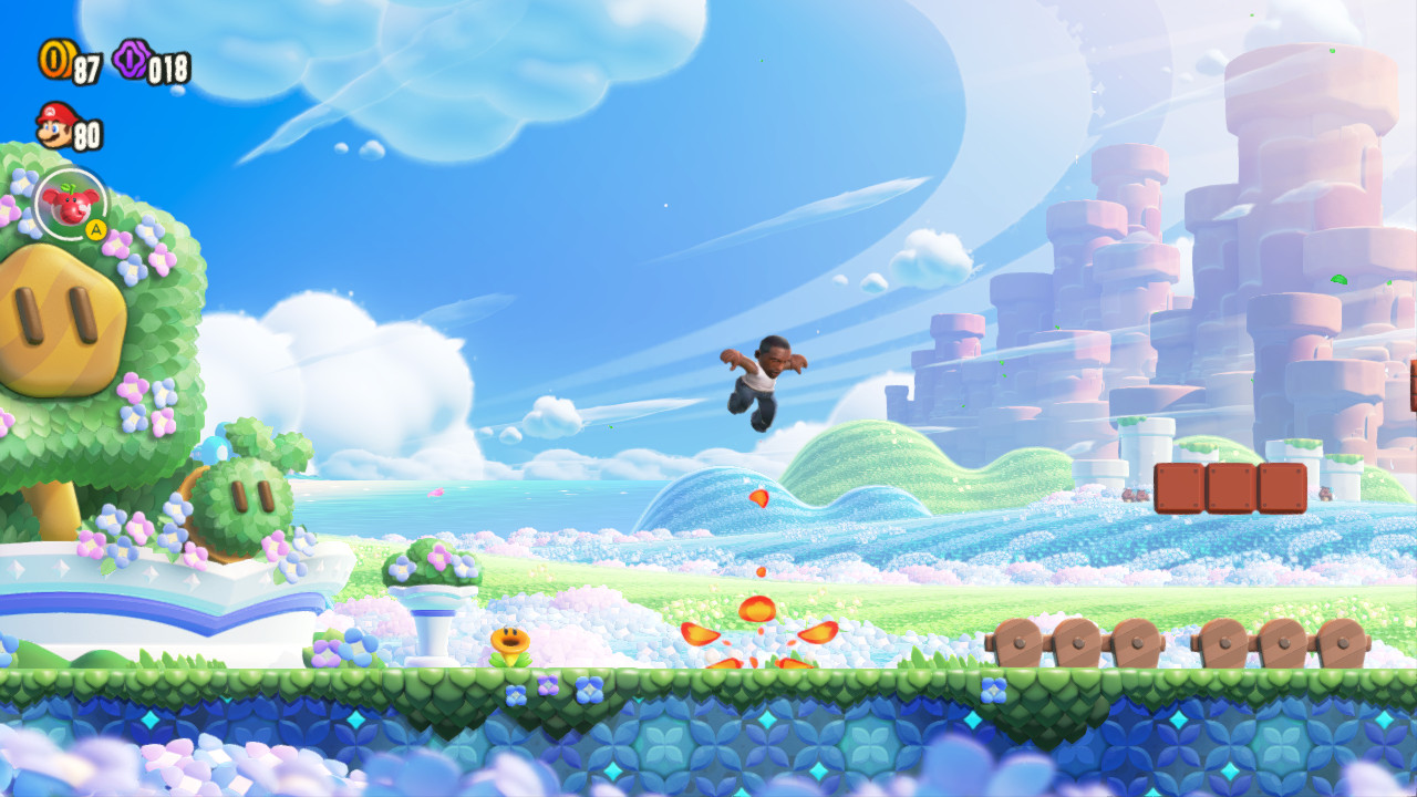 Super CJ Bruh Wonder Mod for Super Mario Bros. Wonder | SMBW Mods