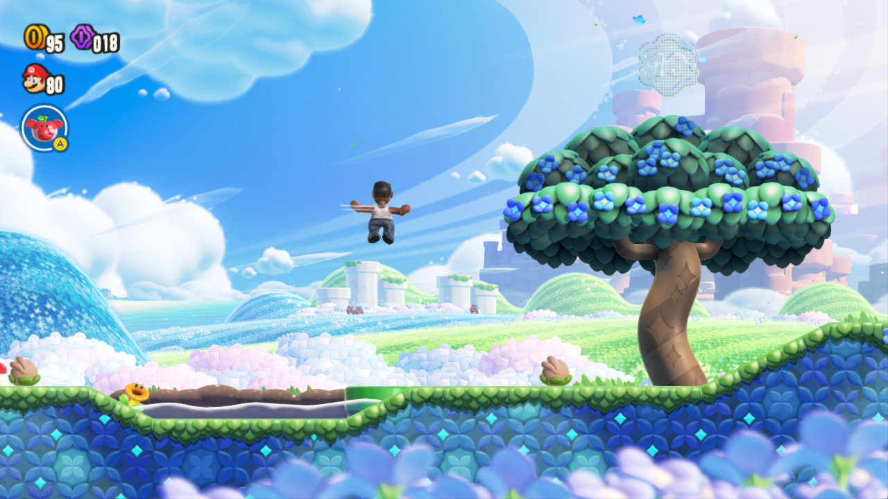 Super CJ Bruh Wonder Mod for Super Mario Bros. Wonder | SMBW Mods