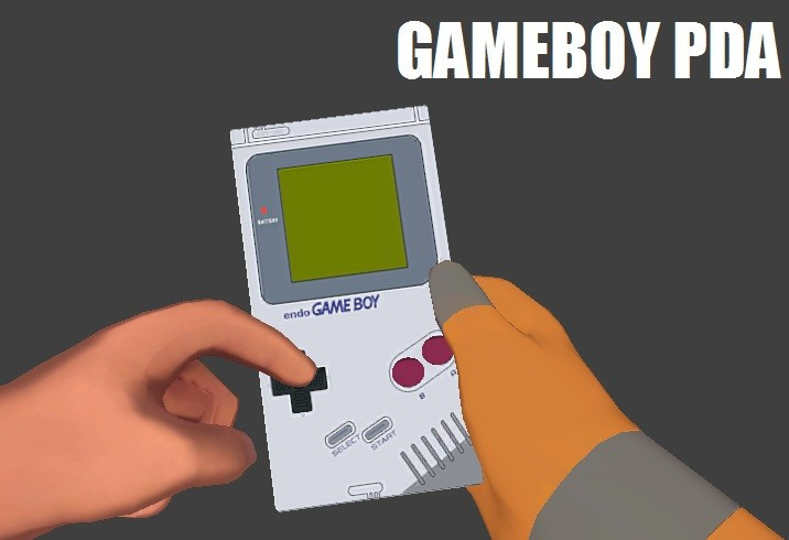 Gameboy PDA (Casual Compatible) Mod for Team Fortress 2 | TF2 Mods