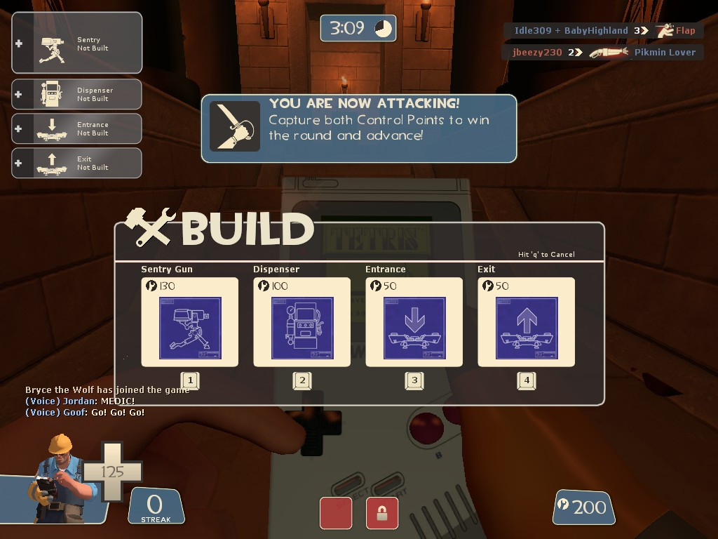 Gameboy PDA (Casual Compatible) Mod for Team Fortress 2 | TF2 Mods