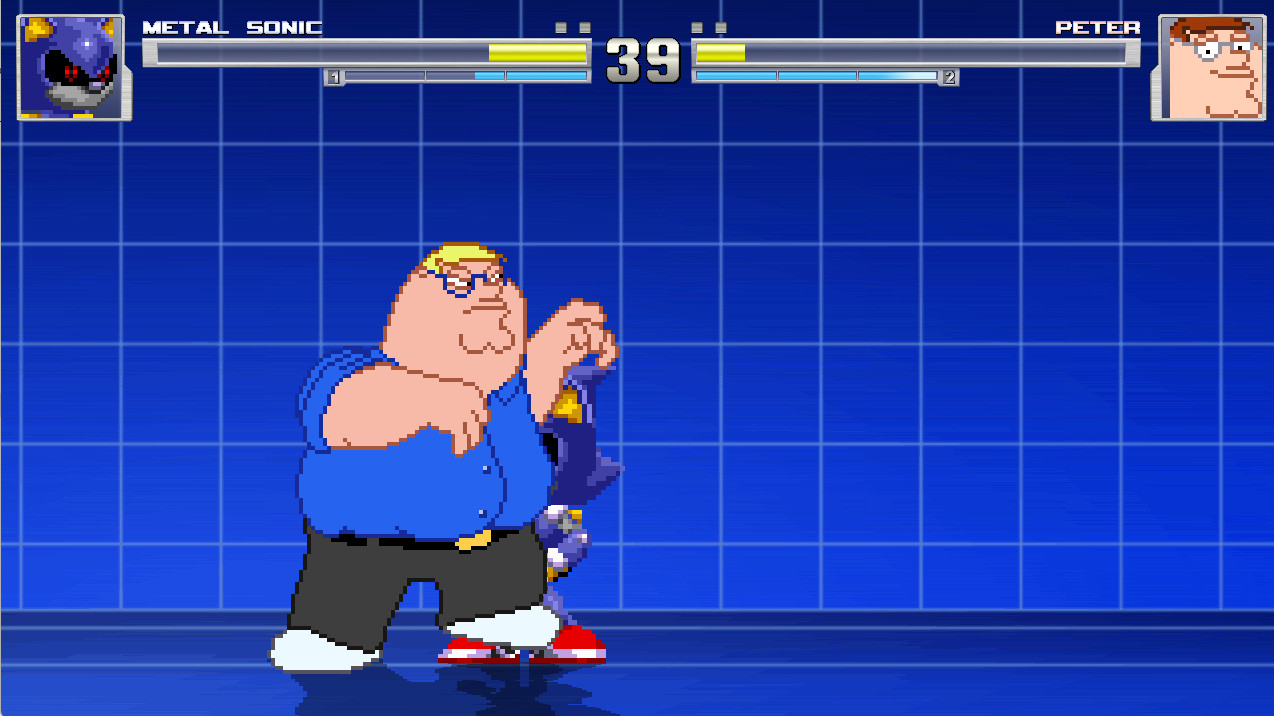 Warner el Tochix Peter Griffin Mini Edit Mod for M.U.G.E.N | MUGEN Mods