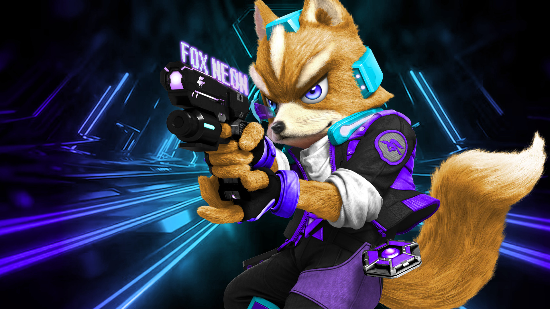 FOX NEON Mod for Super Smash Bros. Ultimate | SSBU Mods