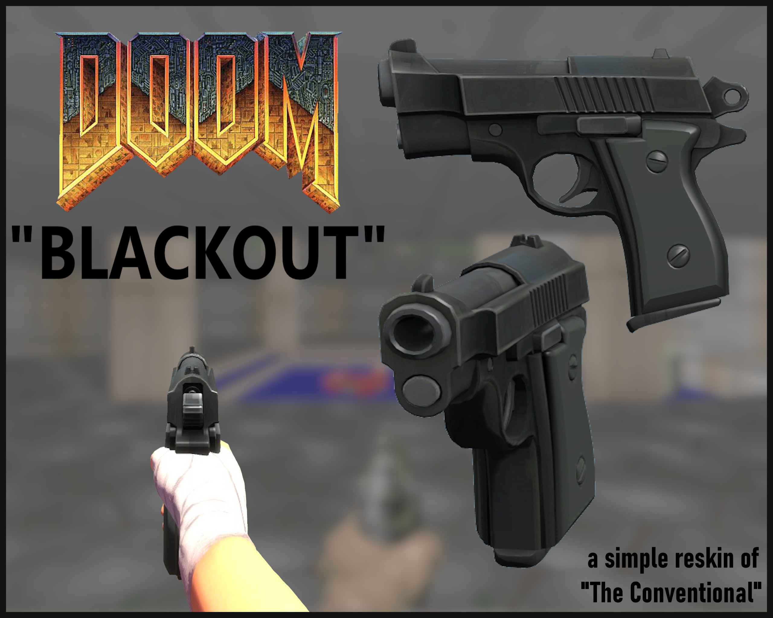 DooM "BLACKOUT" | A reskin of The Conventional Mod for Team Fortress 2 ...