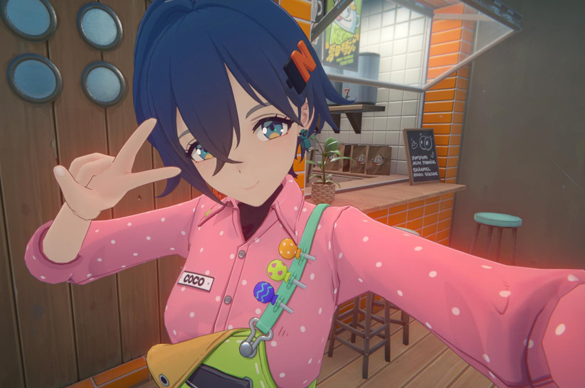 Belle who works part-time at COCO milk tea shop Mod for Zenless Zone ...