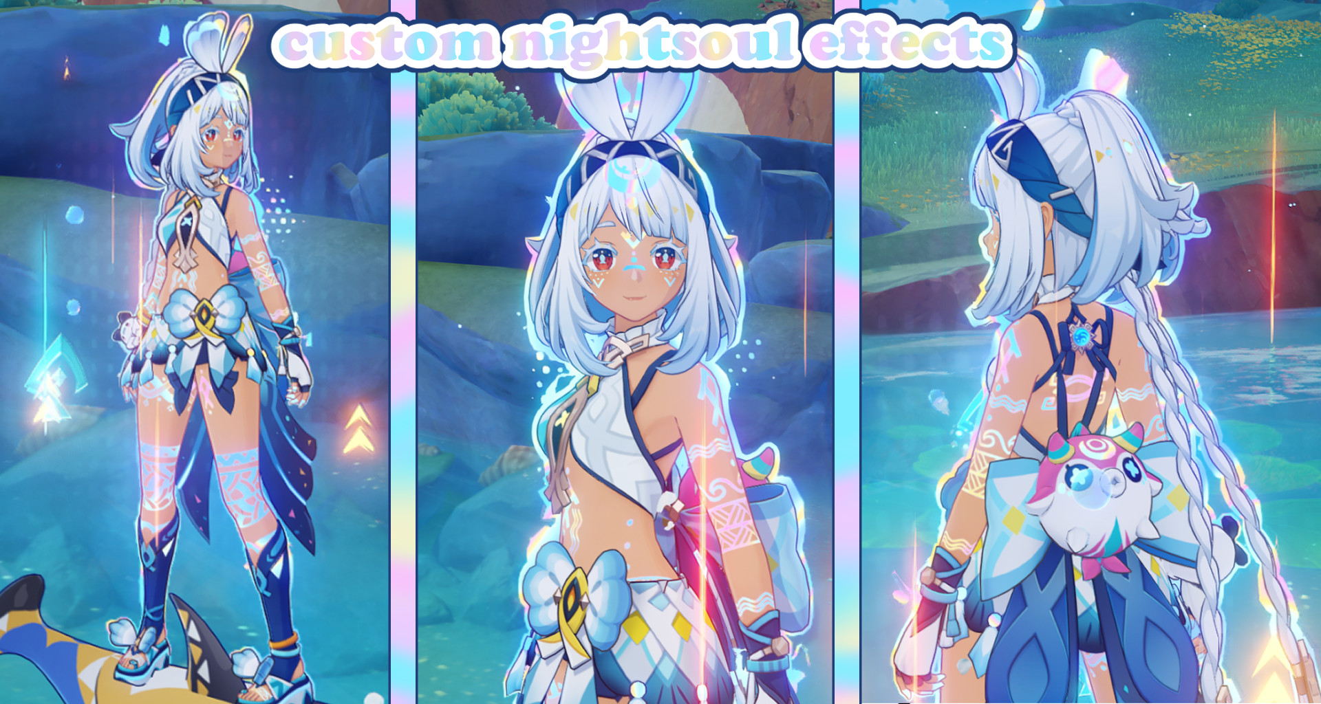 mualani's kakau ₊˚⊹ {4 versions} Mod for Genshin Impact | GI Mods