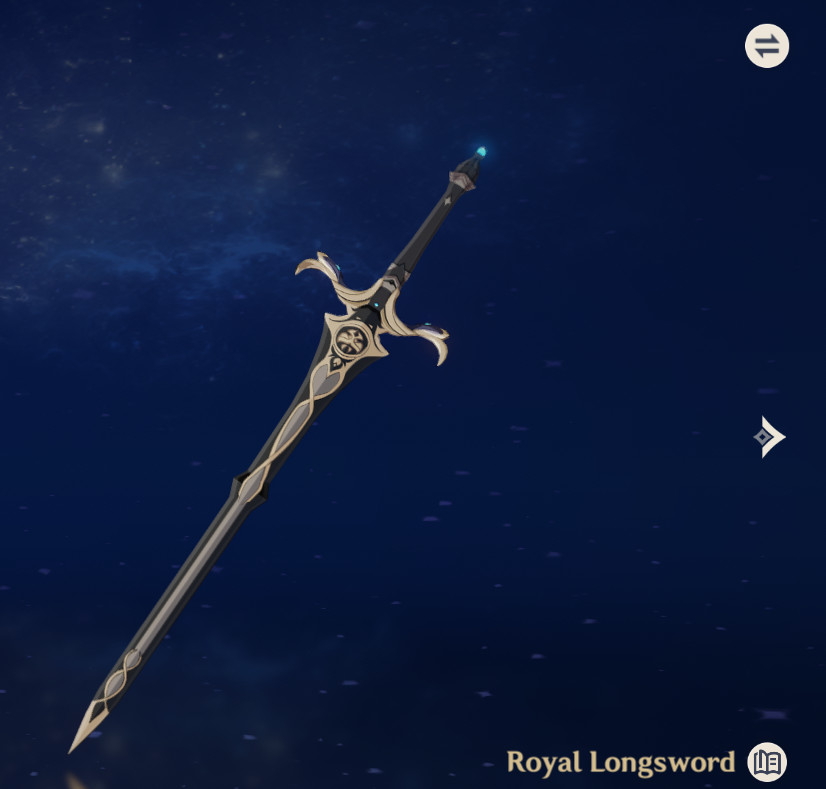 LT's modified Sacrificial Sword & Royal Longsword Mod for Genshin ...