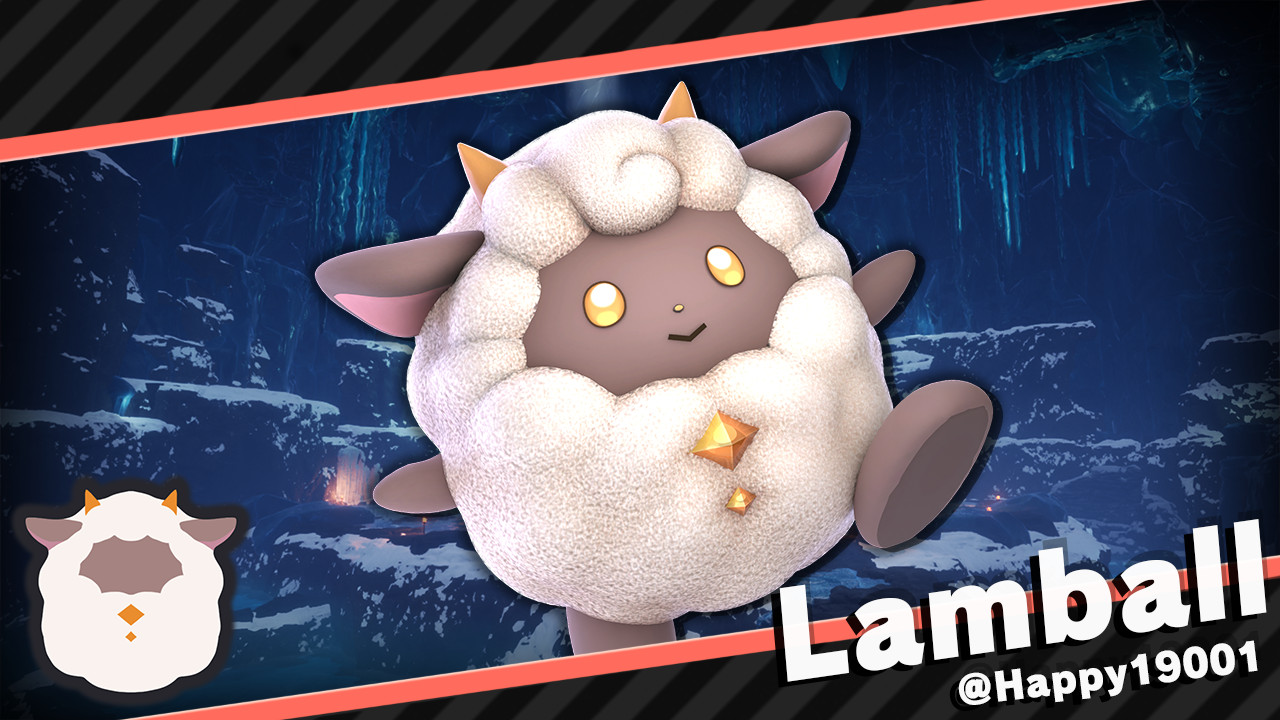 Lamball (Palworld) Mod for Super Smash Bros. Ultimate | SSBU Mods