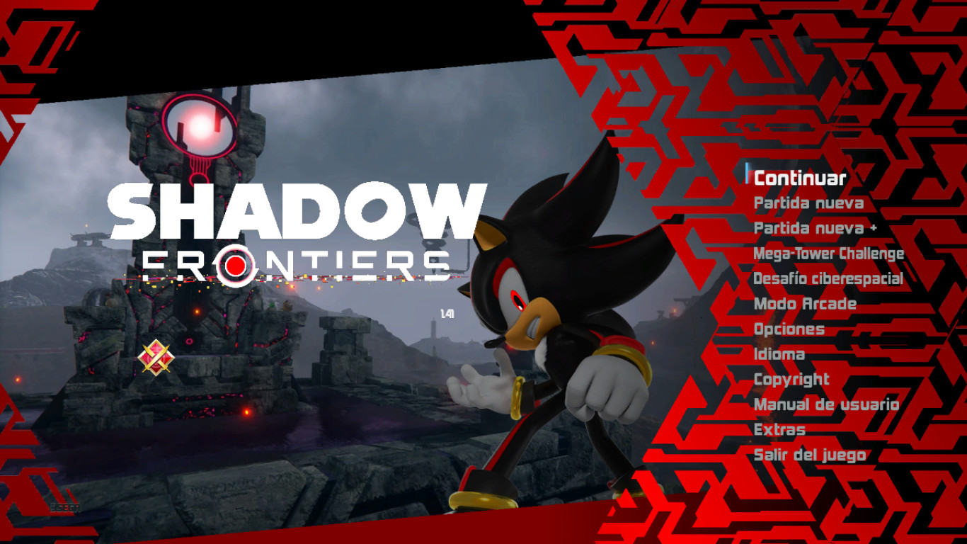 Shadow frontiers Title Screen Mod for Sonic Frontiers | Frontiers Mods